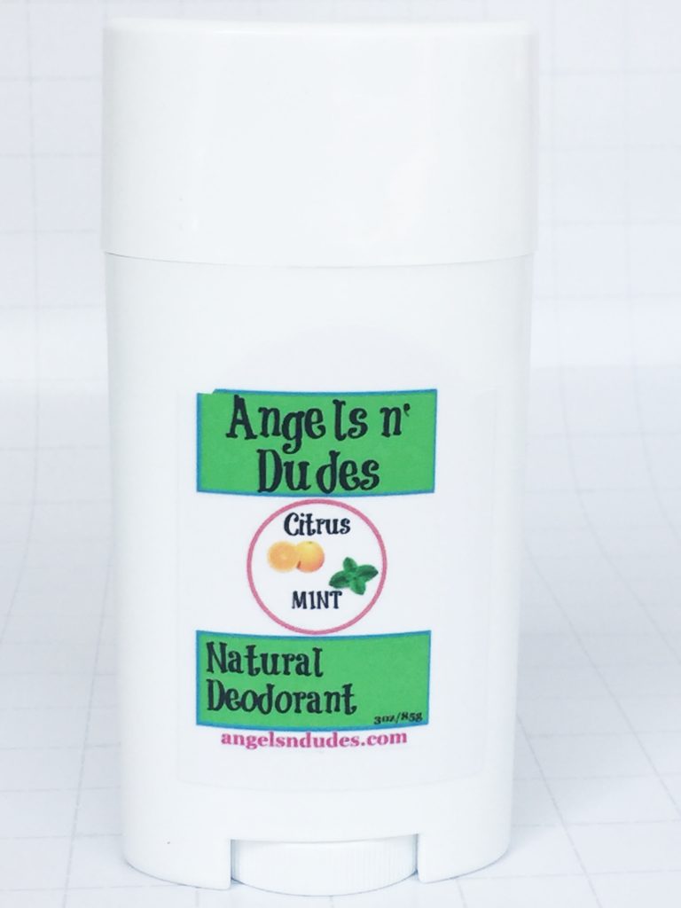 Citrus Mint Natural Deodorant - Angels n Dudes